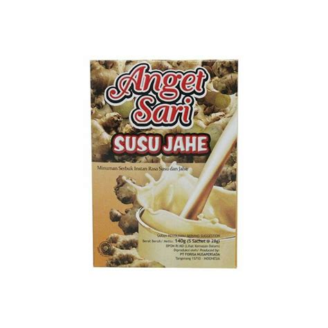 Jual Anget Sari Susu Jahe Isi 10sachet 28gr Shopee Indonesia