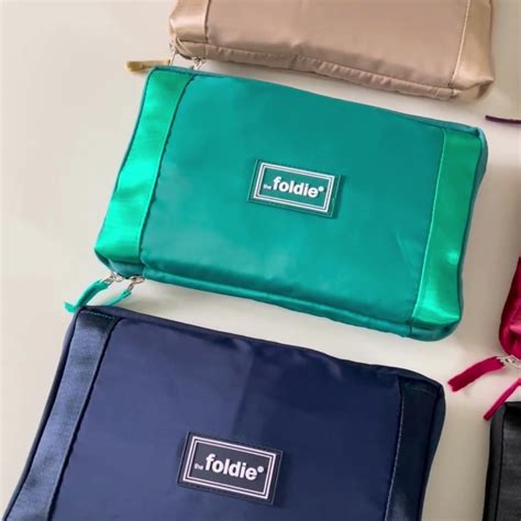 The Foldie Ingeniously Folds Into Its Own Front Pouch 🥰 Its Easier