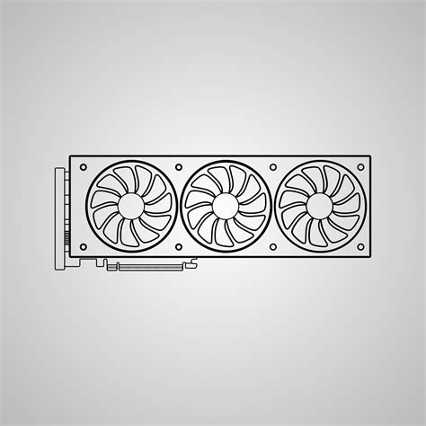 GPU Icon Graphics Processing Unit Vector Art At Vecteezy
