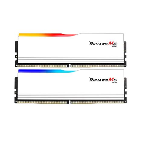 Ram Desktop Gskill Ripjaws M5 Rgb White Chính Hãng