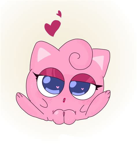 Rule 34 Big Eyes Blushed Cat Ears Errorplush Heart Jigglypuff Lipstick Looking At Viewer