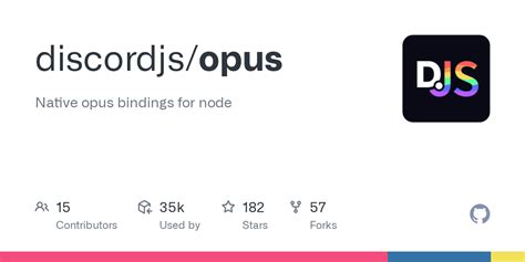 github discordjs opus native opus bindings for node