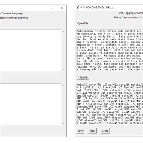 Gui Application For Automatic Tagging And The Display Of Tagging