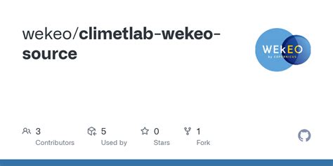 Github Wekeoclimetlab Wekeo Source
