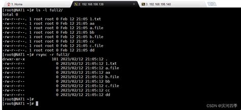 【linux】rsync基于ssh认证的使用（rsync 命令属于1 V 4 的命令、rsync常用参数基本用法）rsync Ssh Csdn博客