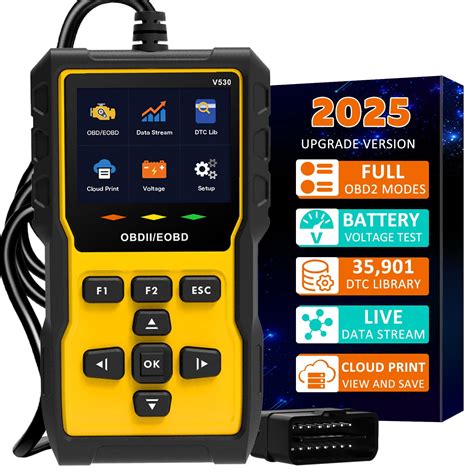 Obd2 Scanner Diagnostic Tool Professional Enhanced Auto Check Engine