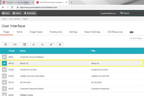 Miva Tutorial Adding A Page To Your Website Glendale Designs