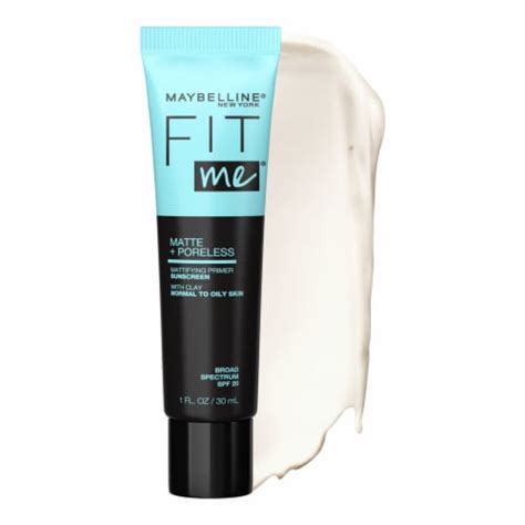 Maybelline Fit Me Matte And Poreless Mattifying Face Primer 1 0 Fl Oz Kroger