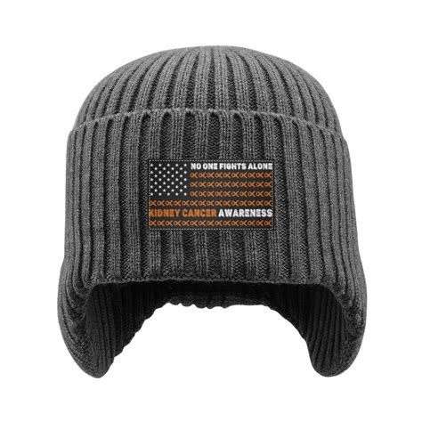 비니 모자 이어플랩 겨울 니트 모자 남성용 여성용 따뜻한 니트 스컬 스키 모자 야외용 선물용 블랙 Kr