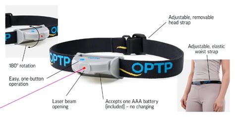 Head Mounted Laser Pointer For Sensory Motor Skills Training And