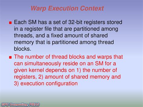 gpu computing cis 543 lecture 07 cuda execution model ppt download