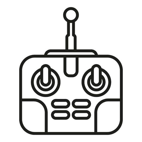 Premium Vector Computer Aerial Volume Icon Outline Vector Drone Tech Spy Vehicle Secure Remote