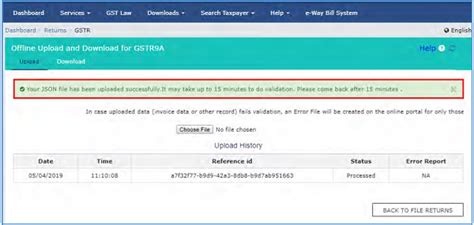 FAQs And User Manual GSTR A Offline Utility