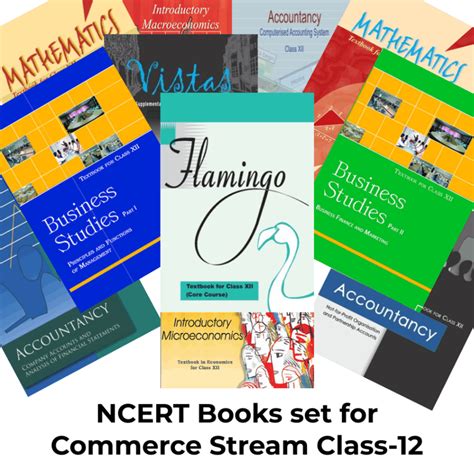 Ncert Set Of 11 Books For Class 12 Commerce Stream English Medium