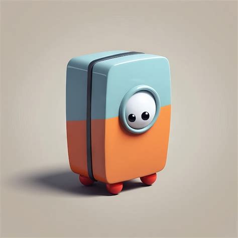 Premium Vector 3d Render Of A Cute Robot Character 3d Render Of A Cute Robot Character
