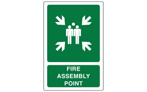 E Fire Assembly Point Sign Awal Plastics Shop Catalogue