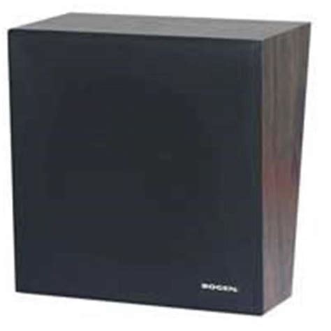 Bogen Wall Baffle Speaker Walnut