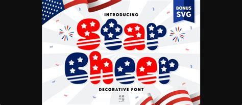 Star Cheer Font Font Canyon