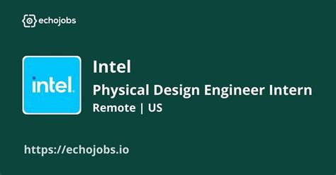 Intel Is Hiring Physical Design Engineer Intern Usd 63k 166k Remote Perl Python R