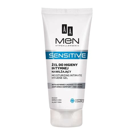 Мужской увлажняющий гель для интимной гигиены AA Men Sensitive ...