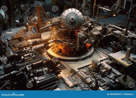 Precision Tools Used For Spacecraft Assembly Stock Illustration Illustration Of Precision