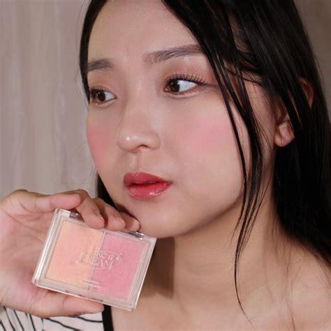 더샘 샘물 블러셔 박스 02 모노 핑크 여쿨 데일리 블러셔로 추천 네이버 블로그