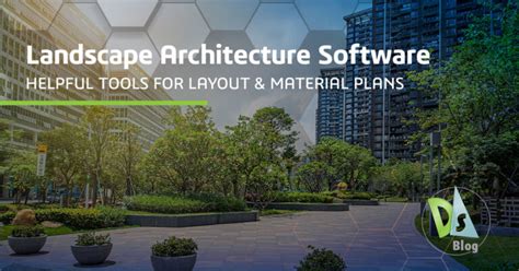 Landscape Architecture Software Helpful Tools For Layout And Material