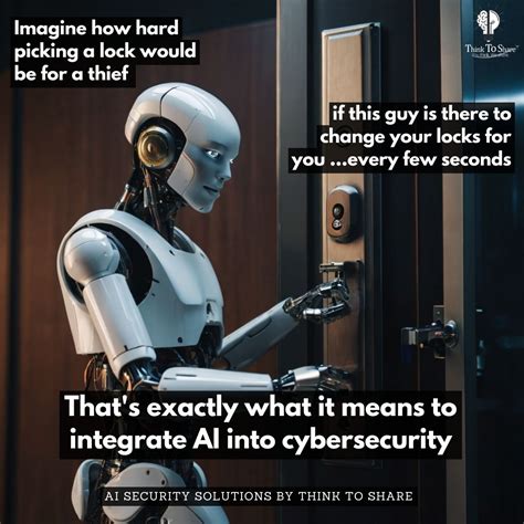 How Ai Can Boost Cybersecurity With Thinktoshare Ai Think To Share Posted On The Topic Linkedin