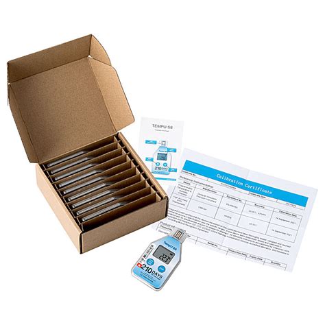 Single Use Temperature Data Logger TempU S8 With LCD Display