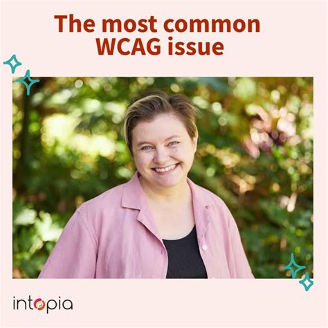 Georgia Lang On Linkedin The Most Common Wcag Issue