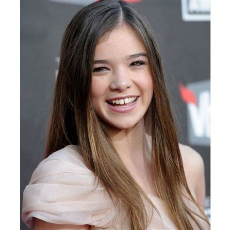 Hailee Steinfeld Hailee Steinfeld Straight Hairstyles Long Straight Hair