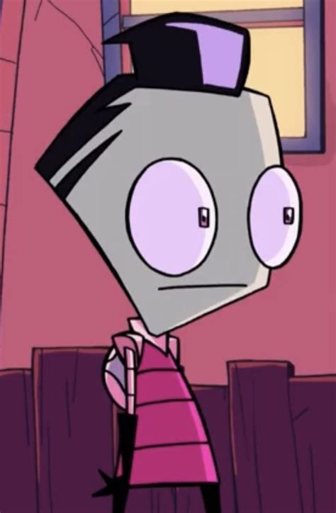 invader zim invader zim character art cute emo