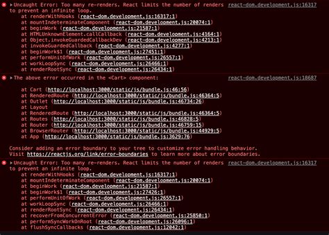 reactjs too many re renders react stack overflow