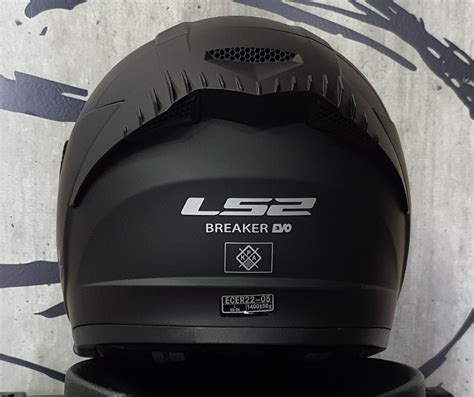 Casco Ls2 Breaker Evo Solid Negro Mate Ff390 – Moto Helmets & Sebastian ...