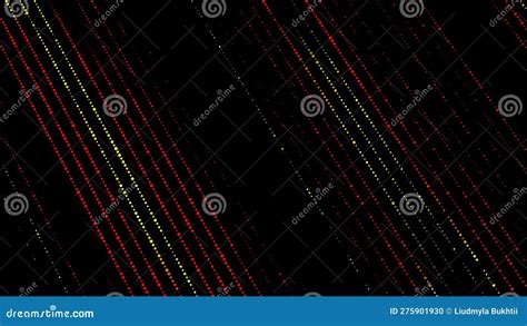 Abstract Vector Vanishing Texture The Concept Of Data Movement By Binary Code Halftone With