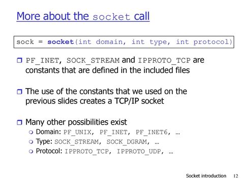 Introduction To Berkeley Sockets Ppt Download