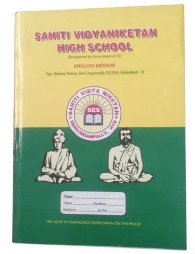 Single Line Perfect Bound English Writing Notebook For School At Rs 44 In Medak