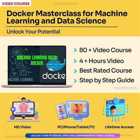 Docker Masterclass Class For Machine Learning And Data Science Essential Skills Etsy
