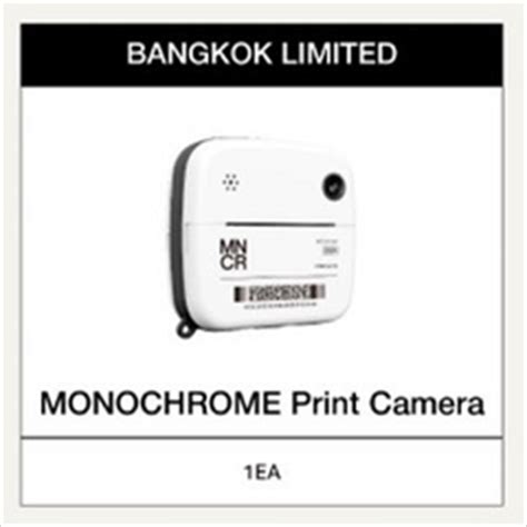 Buy Bts Pop Up Monochrome In Bangkok Official Md Print Camera