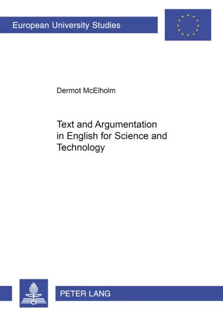 Text And Argumentation In English For Science And £5071 Picclick Uk