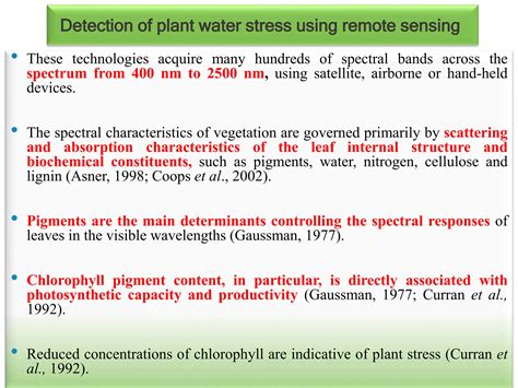 ‘crop Modeling For Stress Situation Assessing Stress Through Remote
