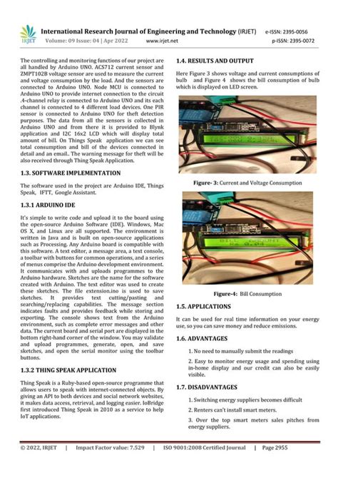 A Survey On Smart Energy Meter With Billing And Theft Detection Pdf