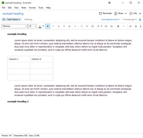 Indent Tables General Feature Requests Evernote User Forum