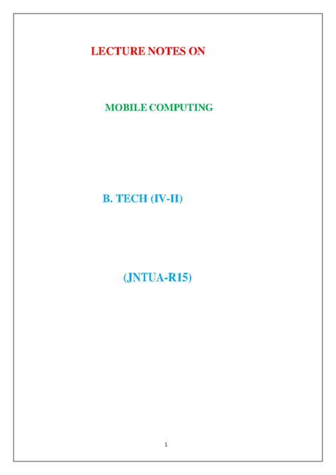 Adsa Material R23 Lecture Notes On Algorithm Analysis And