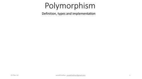 Polymorphism Oop New Gatepptx