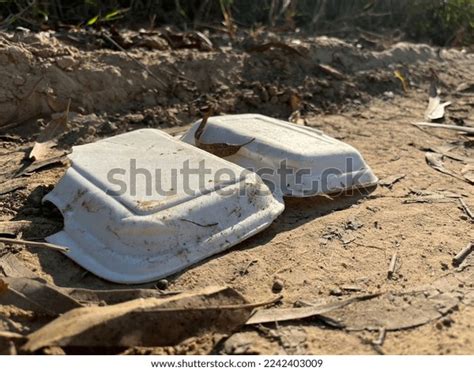 Styrofoam Dumped On Ground Waiting Decompose Stock Photo 2242403009 Shutterstock