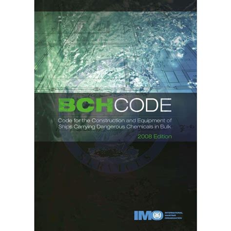 Bch Code 2008 Edition Imo Books Imo Publications Amnautical