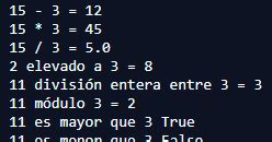Alto Código Operaciones con números en Python
