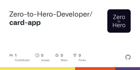 Github Zero To Hero Developercard App