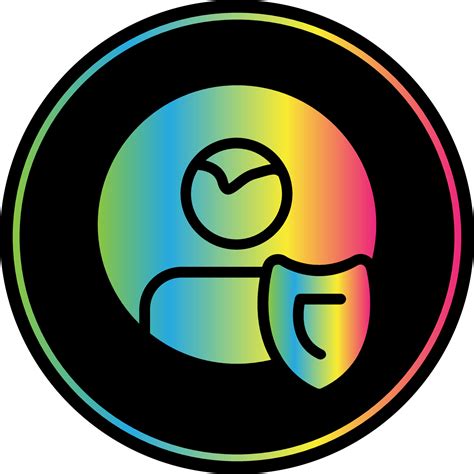 User Shield Vector Icon Design 15314584 Vector Art At Vecteezy